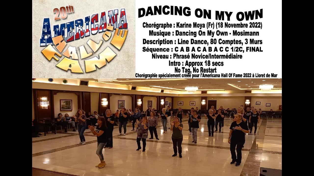 Dancing on My Own - Line Dance Mag