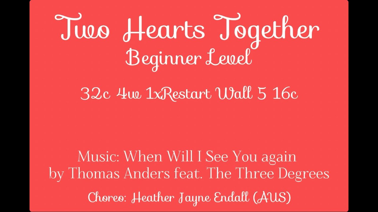 Two Hearts Together - Line Dance Mag